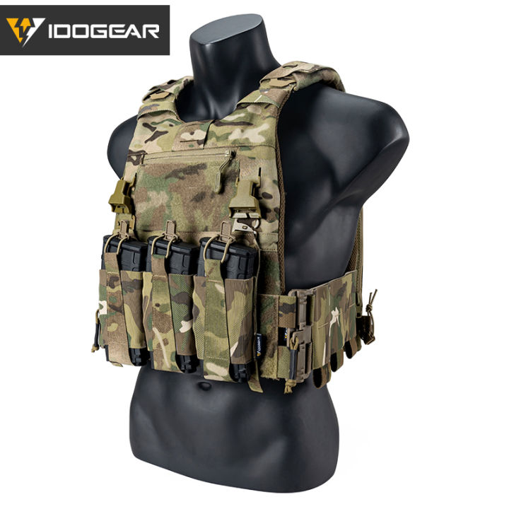 IDOGEAR Tactical FCSK 3.0EX Plate Carrier MOLLE Lightweight Tactical ...