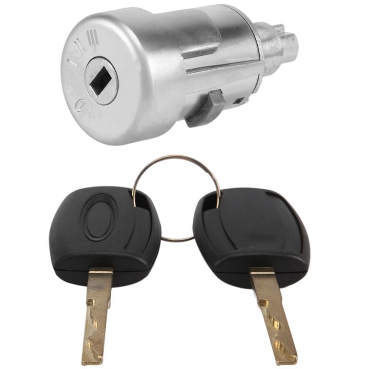 Ignition Barrel Lock Ignition Switch with 2 Keys Kits for Ford Transit ...