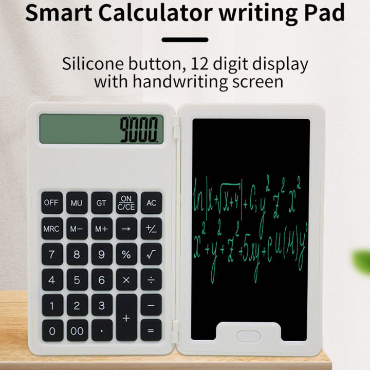 Calculator Writing Pad Math Calculator Notepad Smart Desk Calculator ...