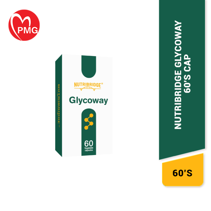 [NUTRIBRIDGE] Glycoway 60's Cap - treat diabetes | Lazada