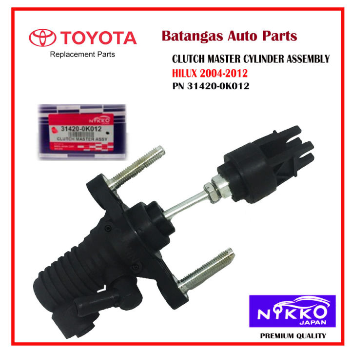 NIKKO JAPAN CLUTCH MASTER CYLINDER ASSEMBLY for TOYOTA HILUX / FORTUNER ...