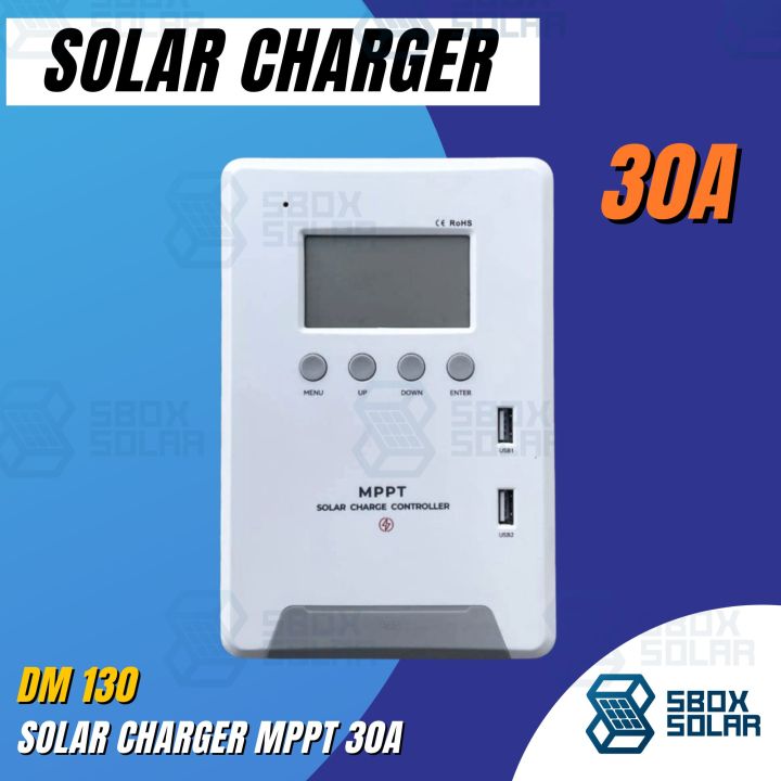 MPPT Solar Charge Controller 30A โซล่าชาร์จเจอร์ Mppt 30A | Lazada.co.th