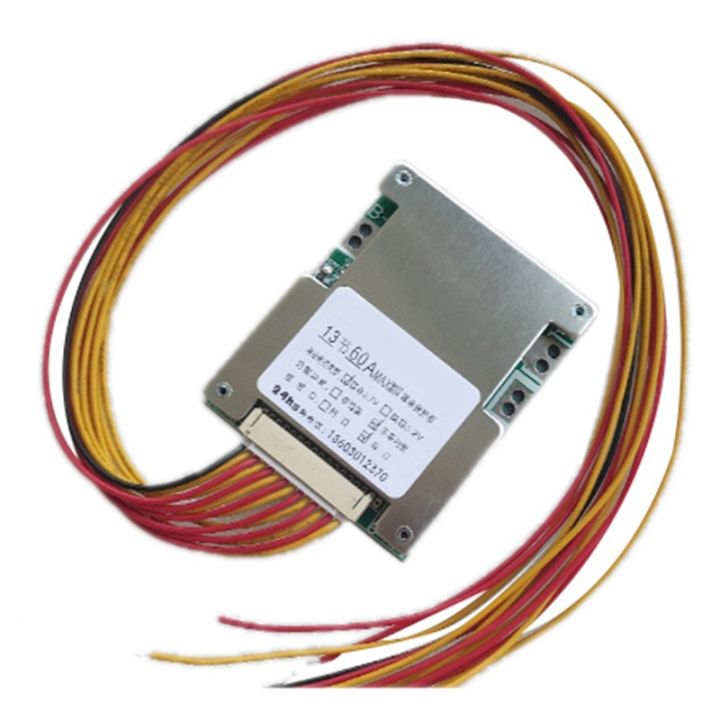 13S 48V 60A Battery Protection Board Electronics Li-Ion Cell Battery ...