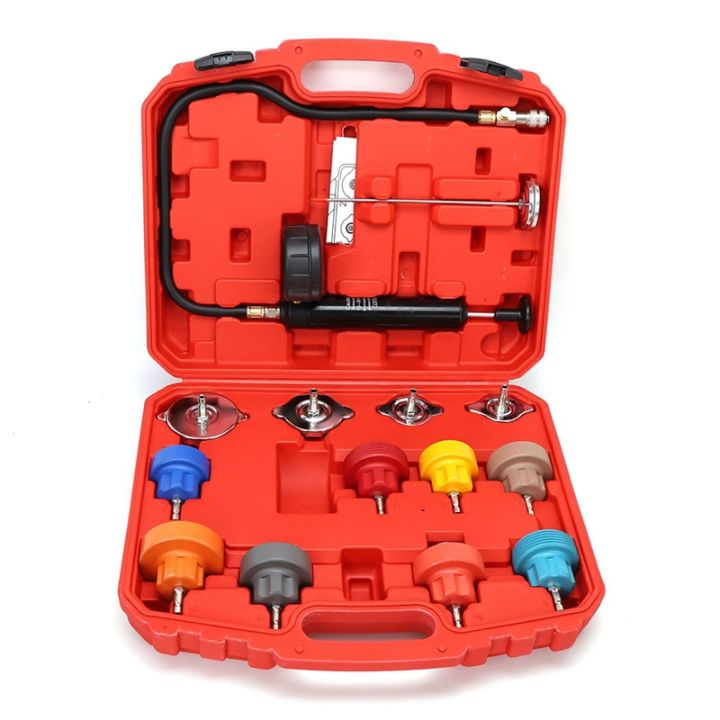 Coolant Pressure Tester Kit Pressure Leak Tester Radiator Leak Tester ...