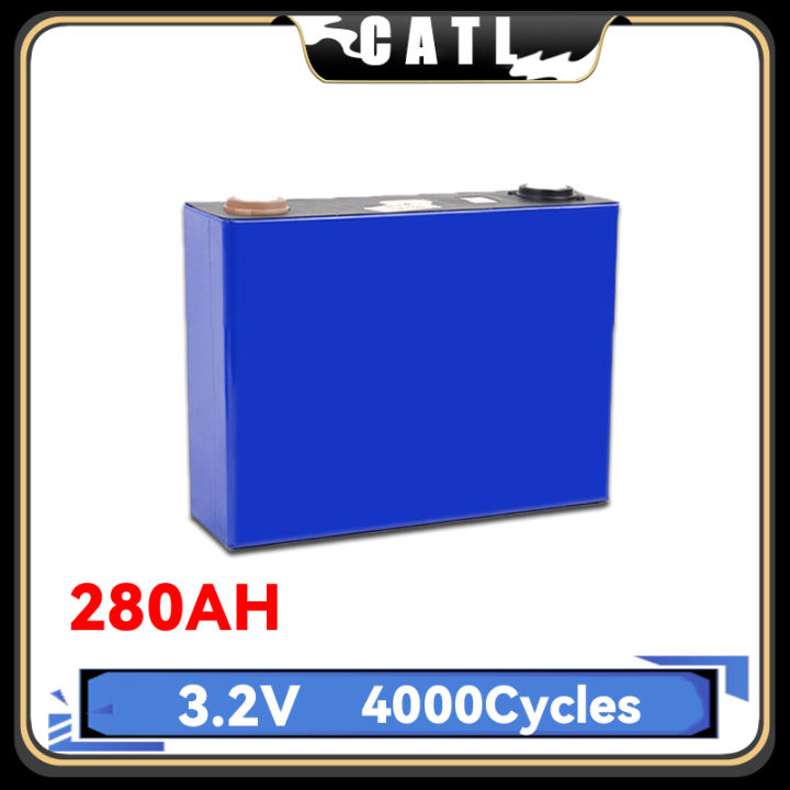【CATL】280AH Lifepo4 Battery 3.2V Lithium Ion Rechargeable Solar Battery ...