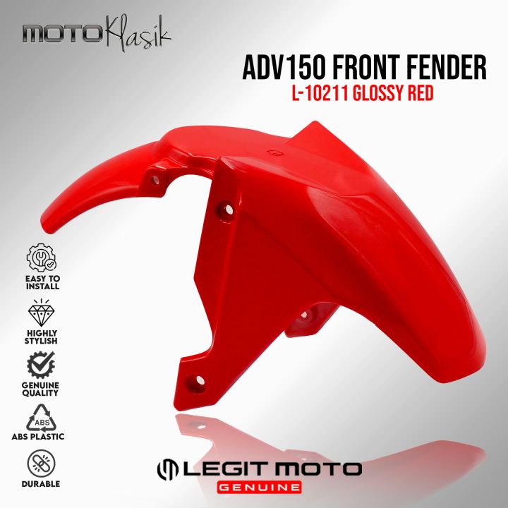 LEGITMOTO GENUINE HONDA ADV 150 FRONT FENDER MATTE FINISH / GLOSSY ...
