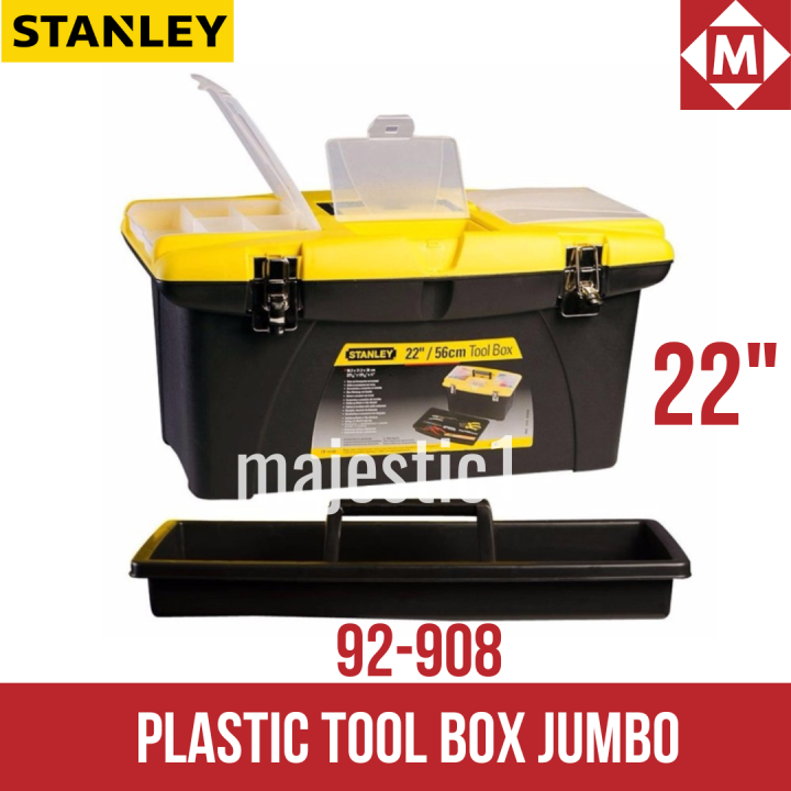 STANLEY PVC JUMBO Tool Box 22" (92-908) | Lazada PH