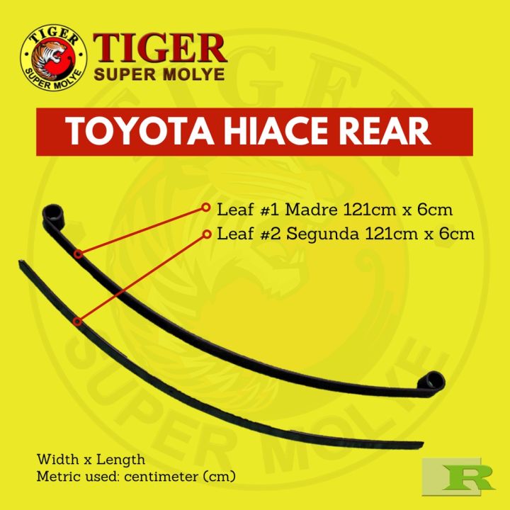 COD Leaf Spring Molye for Van Hiace Rear | Lazada PH