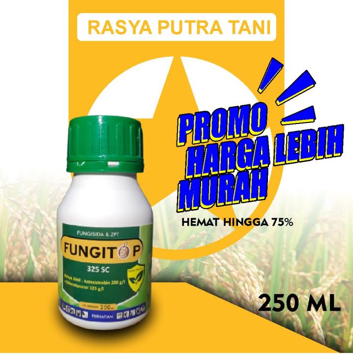 FUNGITOP 325SC PESTISIDA FUNGISIDA BAHAN AKTIF AZOKSISTROBIN ...