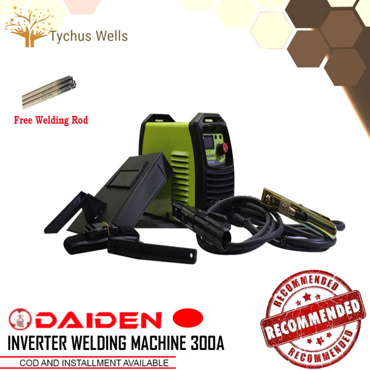 DAIDEN Portable Inverter Welding Machine 300Amp HEAVY DUTY ORIGINAL ...