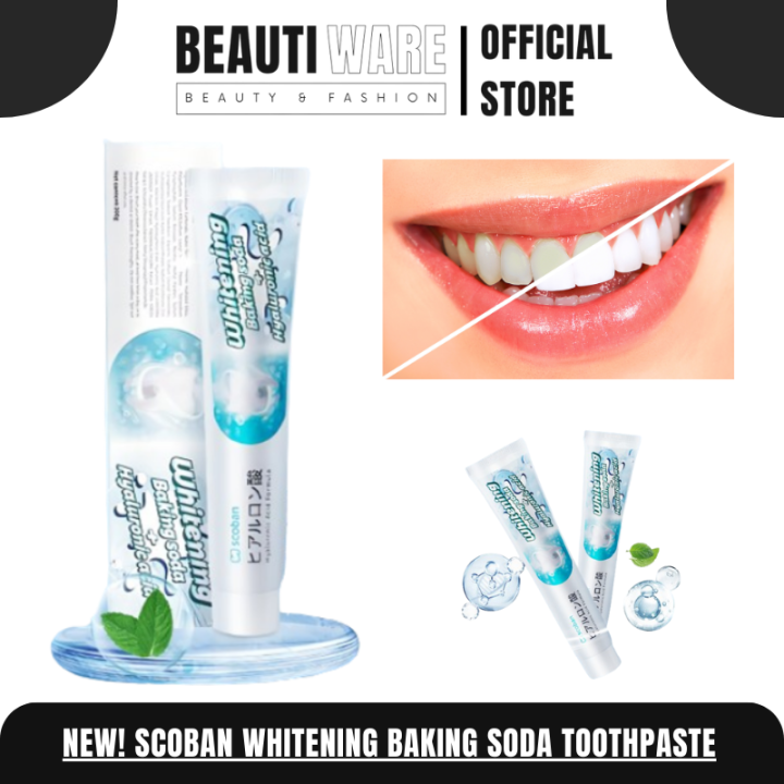 Buy 1 Take 1 Scoban Japan Hyaluronic Acid Dual-Effect teeth Whitening ...