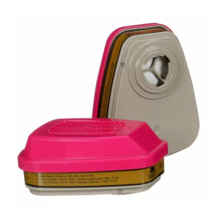 3M Mercury Vapor/Organic Vapor/Acid Gas Cartridge Respiratory Filter ...