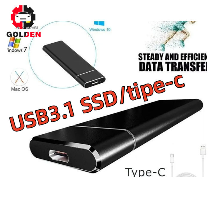 USB 3.1 Ssd 4TB / 30TB portable eksternal ssd eksternal dan Kecepatan ...