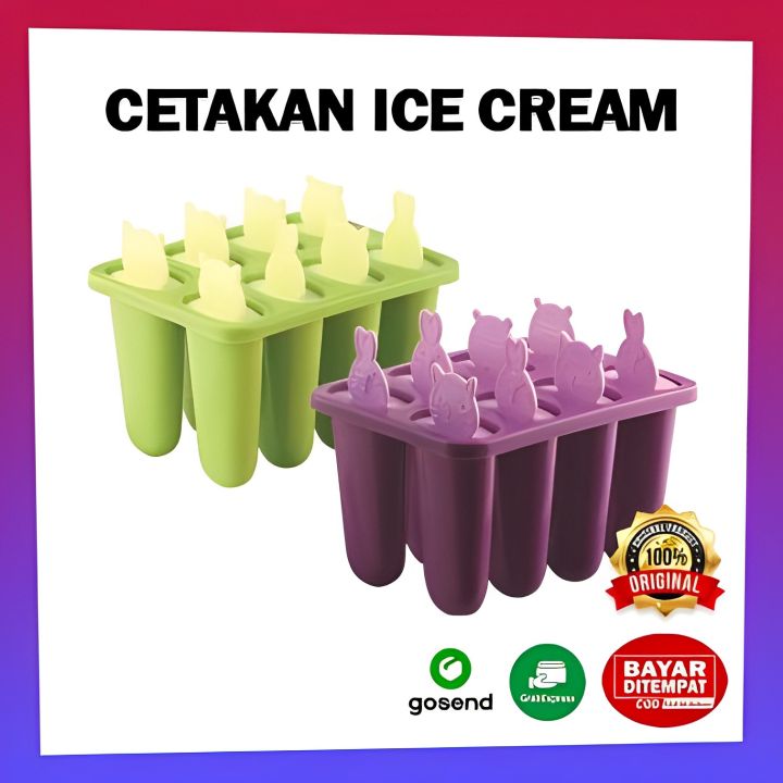 Cetakan Ice Cream GOLDEN SUNKIST | Cetakan Es Krim Puding Agar Agar ...