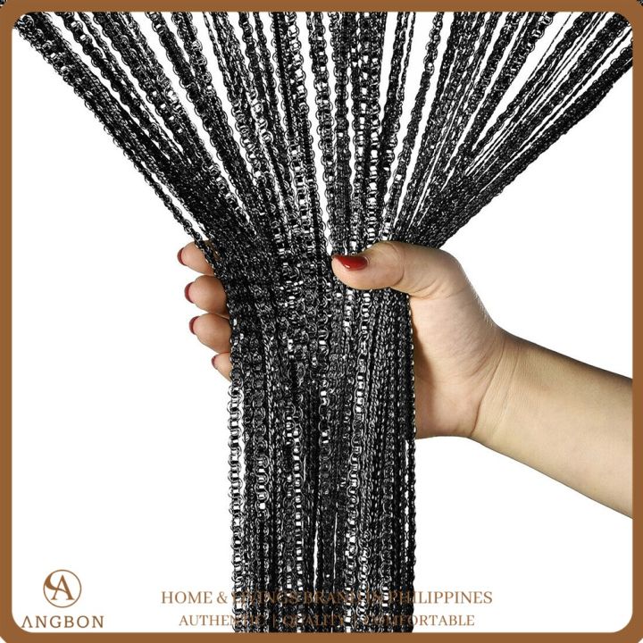 Angbon Wide String Curtain Plain Home Decor | Lazada PH