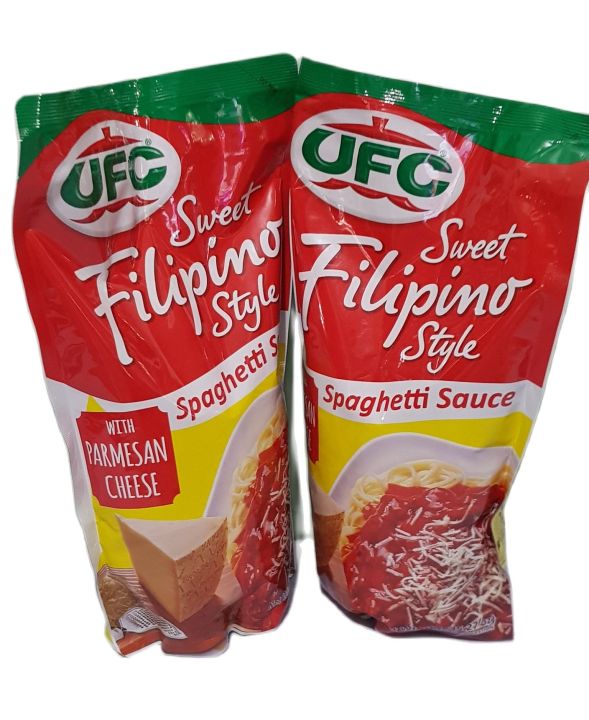 UFC Brand Spaghetti Sauce - Sweet Filipino Style with Parmesan Cheese ...