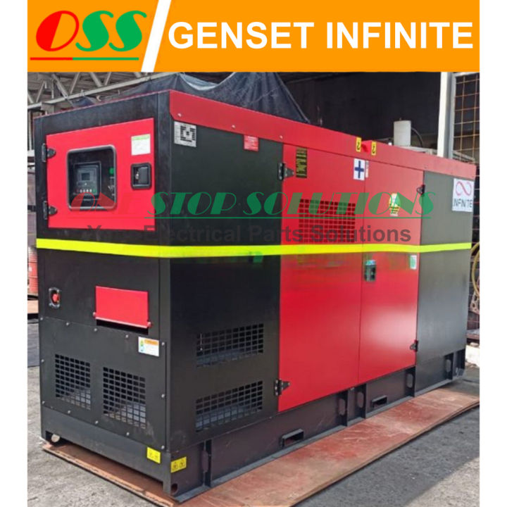 GENSET INFINITE GENERATOR DIESEL GENSET SILENT IF125IS 125KVA ISUZU ...
