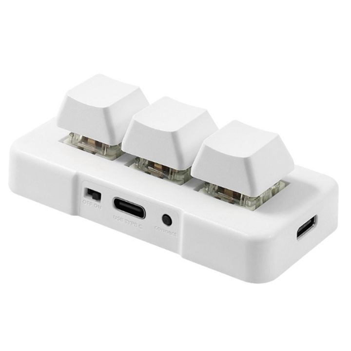 Usb Custom Programming Macro Knob Keyboard 3 Keys Copy Paste Mini Button Photoshop Gaming