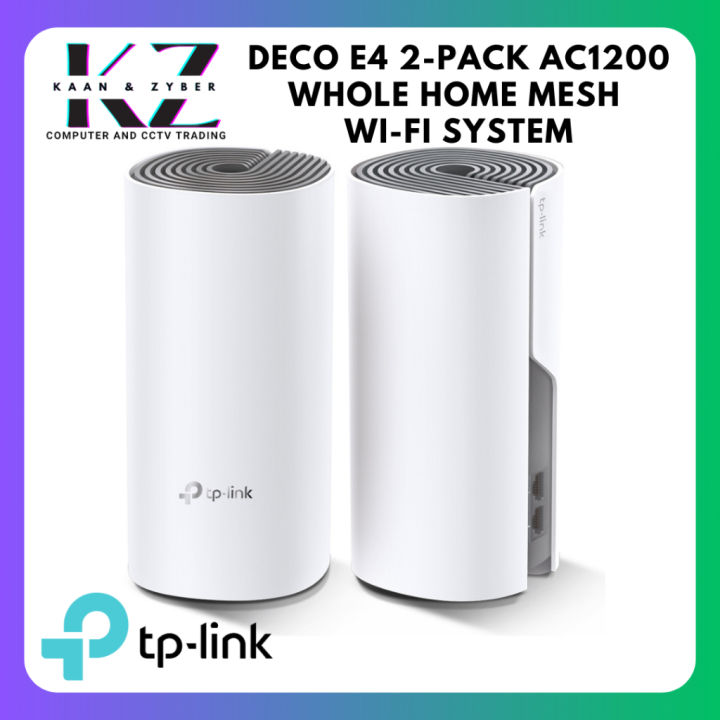 TP-LINK Deco E4 2-PACK AC1200 Whole Home Mesh Wi-Fi System | Lazada PH