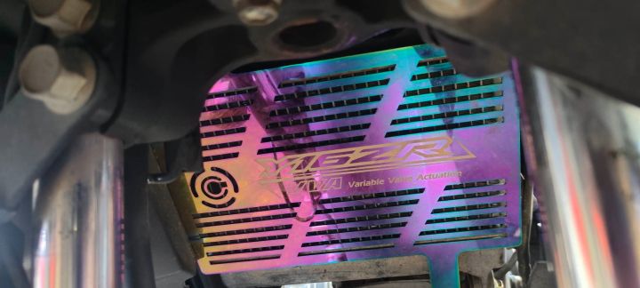 Sniper 155 radiator cover titanium v3 | Lazada PH