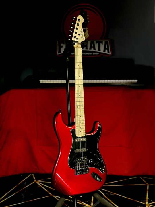 Fermata ST-1H Stratocaster Electric Guitar with Stainless Steel Frets ...