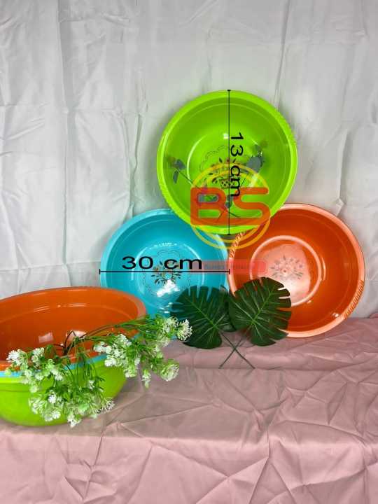 Baskom Gambar Serbaguna / Baskom sayur & buah / Baskom Plastik | Lazada ...