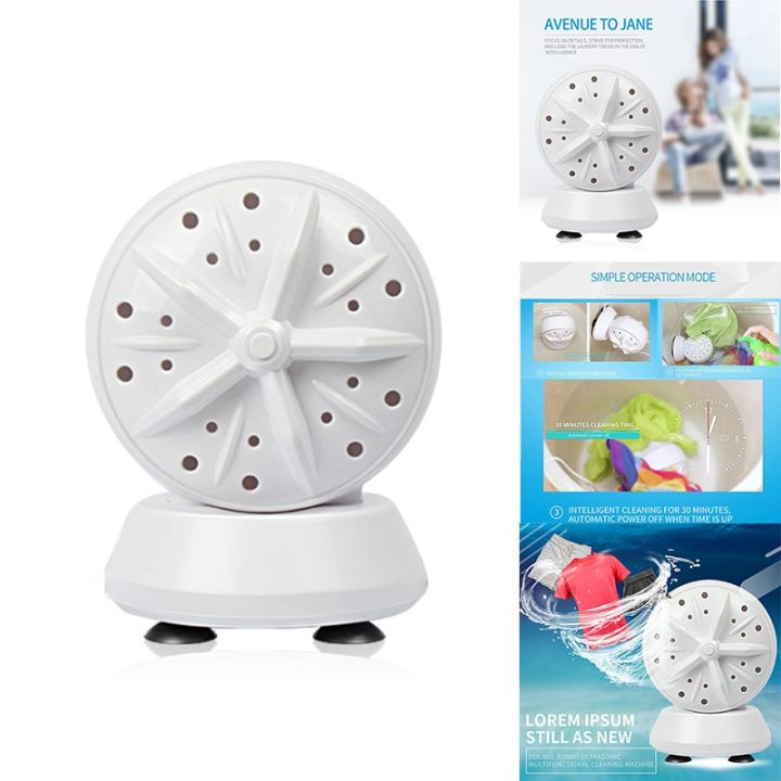 X4(GXAD) Portable Travel Washing Machine High-Power Mini Laundry ...