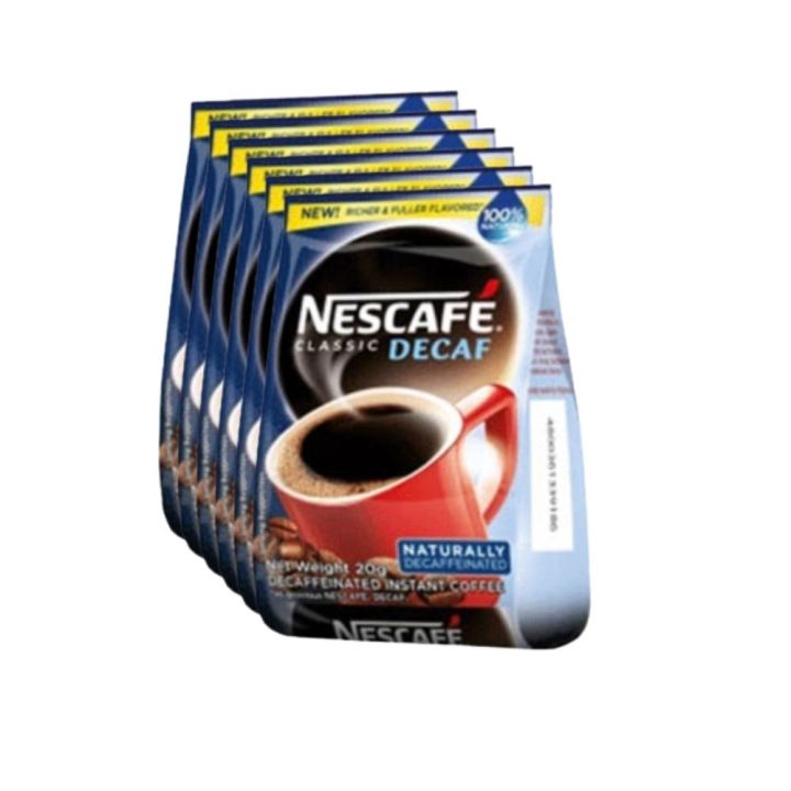 NESCAFE Classic Decaf Refill 20G - Pack of 6 | Lazada PH