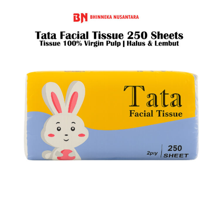 Tata Tissue Facial Softpack 250 Sheets | Lazada Indonesia