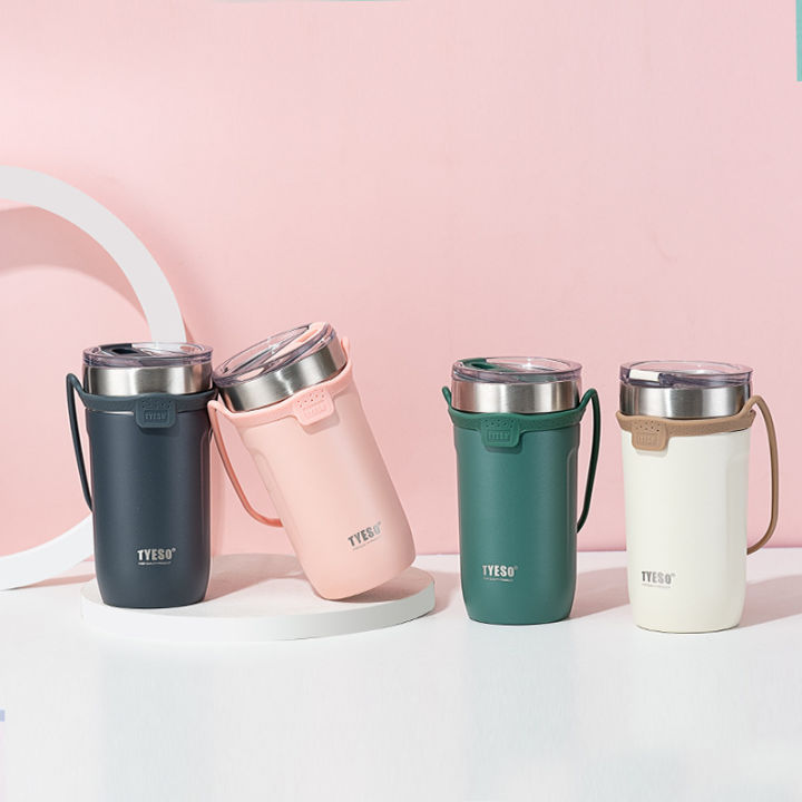 Ly giữ nhiệt Tyeso Tumbler chính hãng 550ml 710ml có quai xách, Tyeso inox 304 Chai bình cách ...