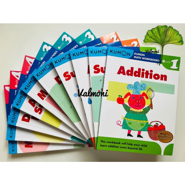 KUMON Math Workbooks For Graders [Activity Book] [Paperback] | Lazada PH