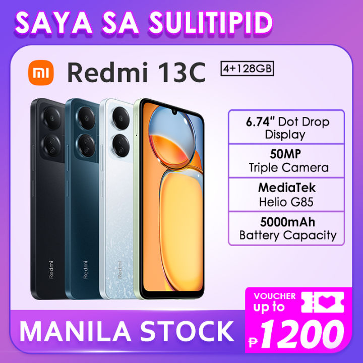 Redmi 13C 8GB RAM + 256GB ROM / 4GB RAM + 128GB ROM Global Version【in 1 ...