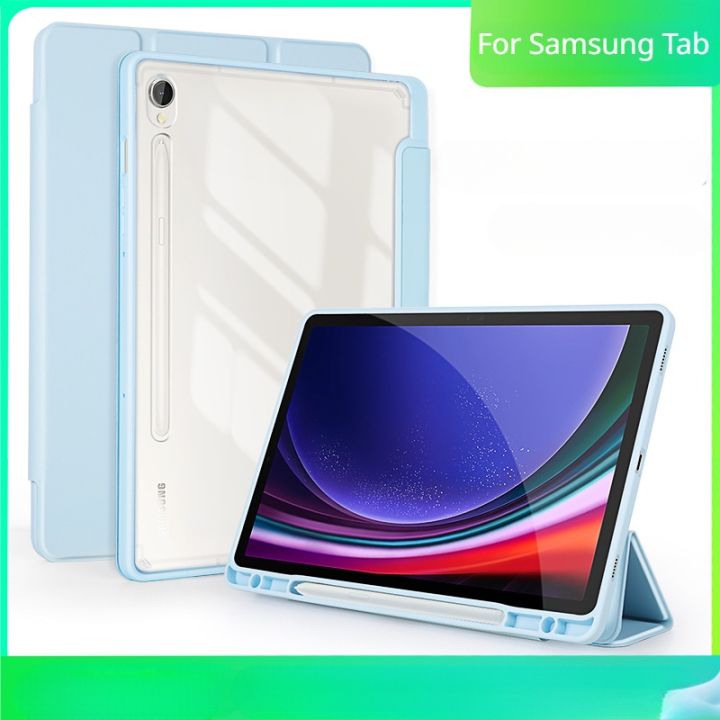 Transparent Acrylic Case For Samsung Galaxy Tab S9 FE 10.9 S9+ S9 Plus ...