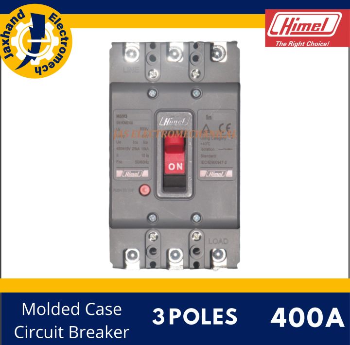 Himel Molded Case Circuit Breaker 400A 3Poles 400-415V IEC Standard 100 ...