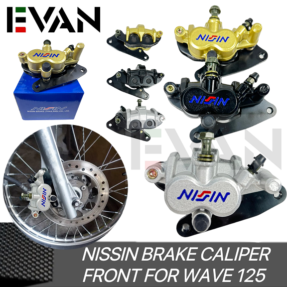 Nissin Front Brake Caliper For Wave 125 Made in Thailand | Lazada PH