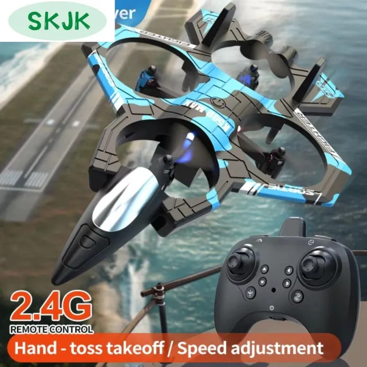 SKJK RC Drones Remote Control Foam Fighter EPP Foam Gravity Sensing ...
