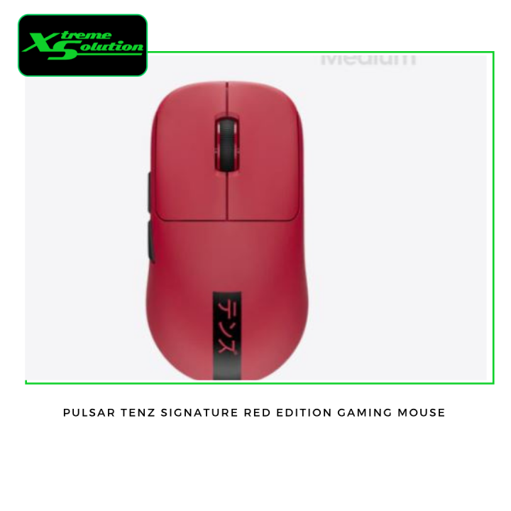Pulsar TenZ Signature RED Edition Gaming Mouse | Lazada Singapore