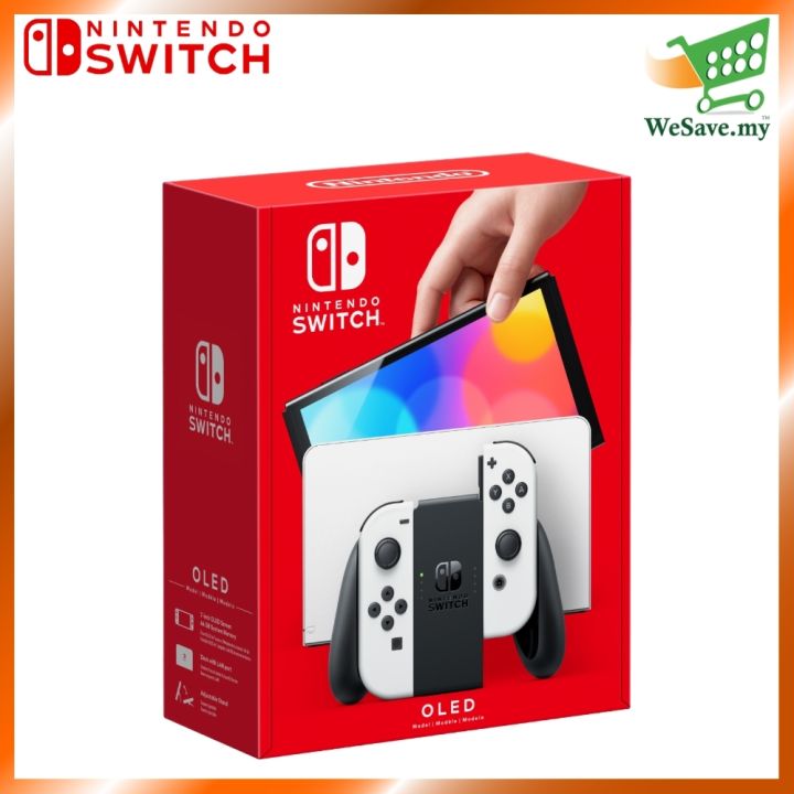 Nintendo Switch OLED Model Console White Set (Original) 1 Year Warranty ...