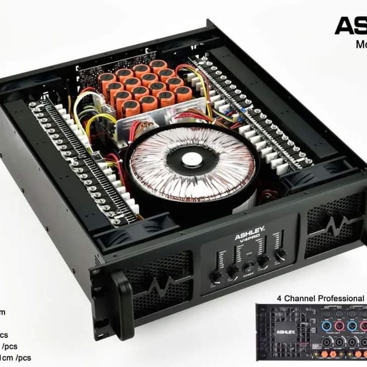 POWER 4 CHANNEL ASHLEY V 4 PRO V4 PRO | Lazada Indonesia