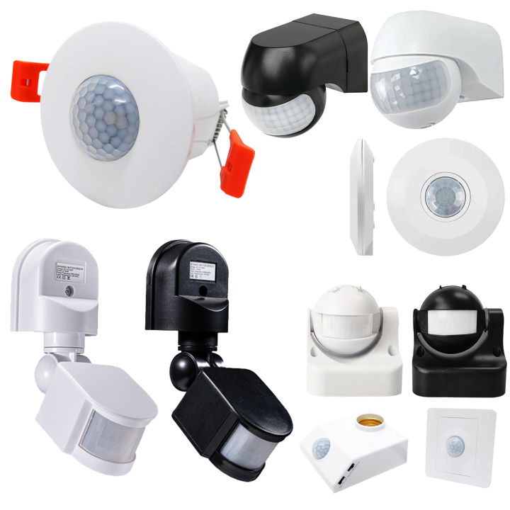 3H YCA1006 Sensor Gerak PIR Motion [Surface/Recessed/Suis 3"x3 ...