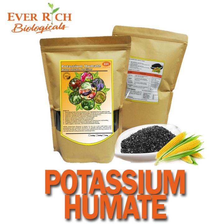 Potassium Humate (Water Soluble Fertilizer) #100%NaturalProduct | Lazada PH