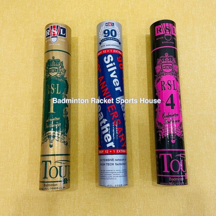 RSL SHUTTLECOCK NO1 / SLIVER / NO4 / NO5 | Lazada