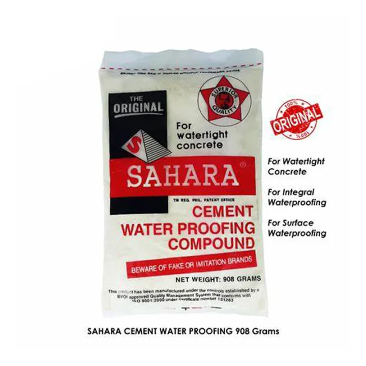 Sahara Cement Waterproofing Compound Cement 908g Per Pack for ...