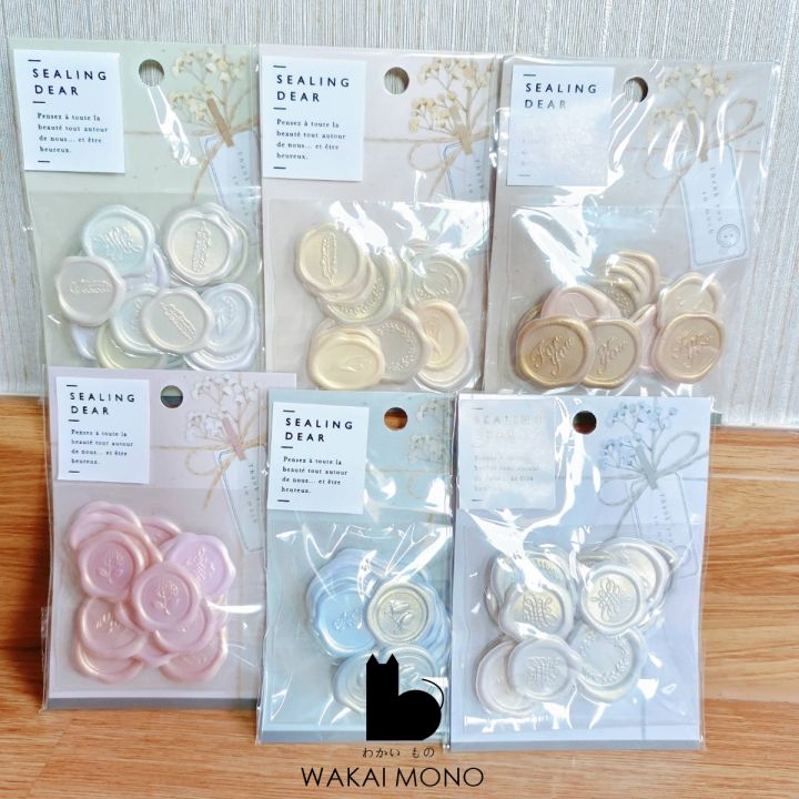สติ๊กเกอร์ ครั่ง ตราประทับสำเร็จรูป Q-Lia stickers SEALING DEAR ...