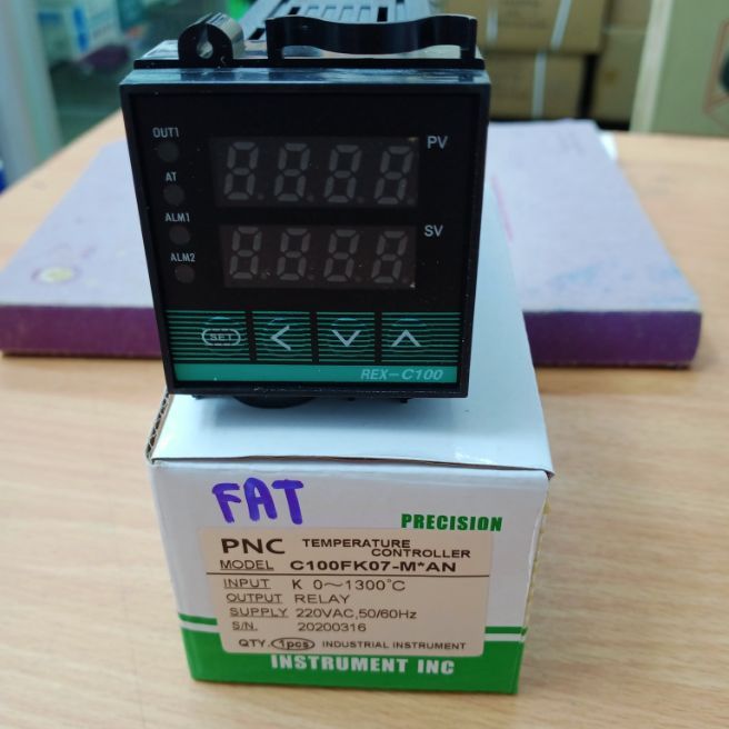 Digital 220V PID REX-100 Temperature Controller RELAY ขนาด48×48 พร้อม ...