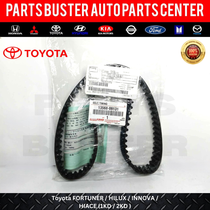 Genuine Timing Belt for Toyota FORTUNER / HILUX / INNOVA / HIACE (1KD ...