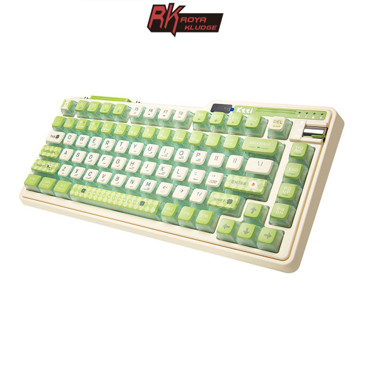 RK KZZI K75 PRO+ Wireless Gasket Mechanical Keyboard RGB Hot Swappable ...