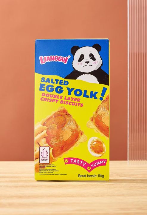 [ LIANGGUI ] BISKUIT LAPIS I COKLAT I HAZELNUT | SALTED EGG YOLK ...