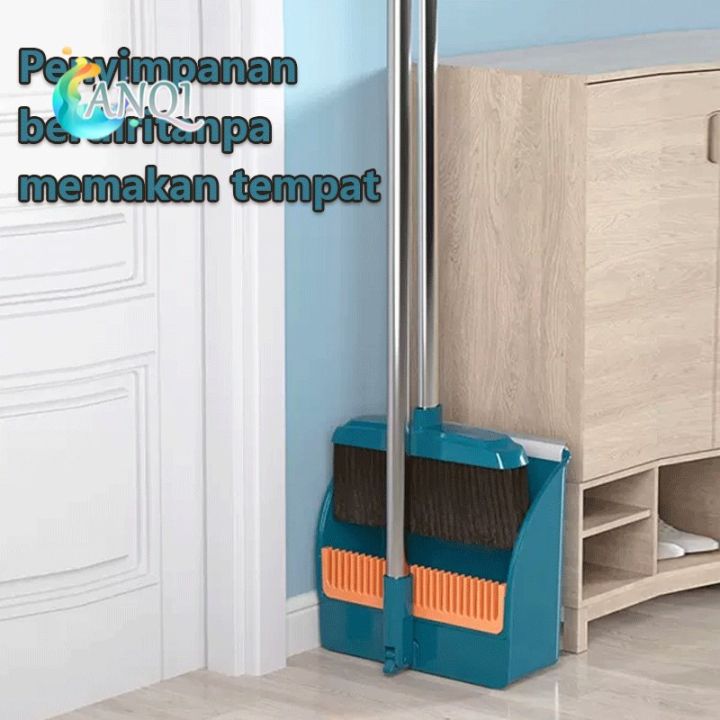 ANQI SHOP Set Sapu Pengki Lipat / Alat Pembersih lantai VS-901 | Lazada ...