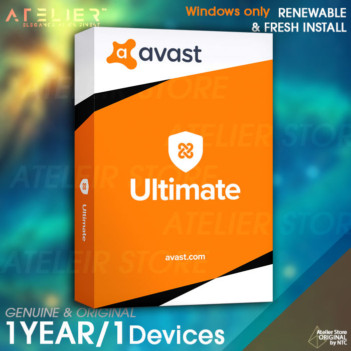 Avast Ultimate - 1 ปี/1 เครื่อง (Windows เท่านั้น) | Lazada.co.th